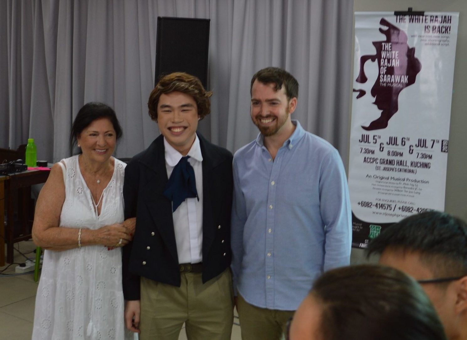 The White Rajah becomes real during visit to St Joseph’s Private School ...