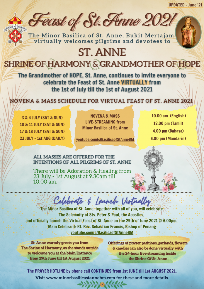 Feast of St Anne 2021 - Today's Catholic Online