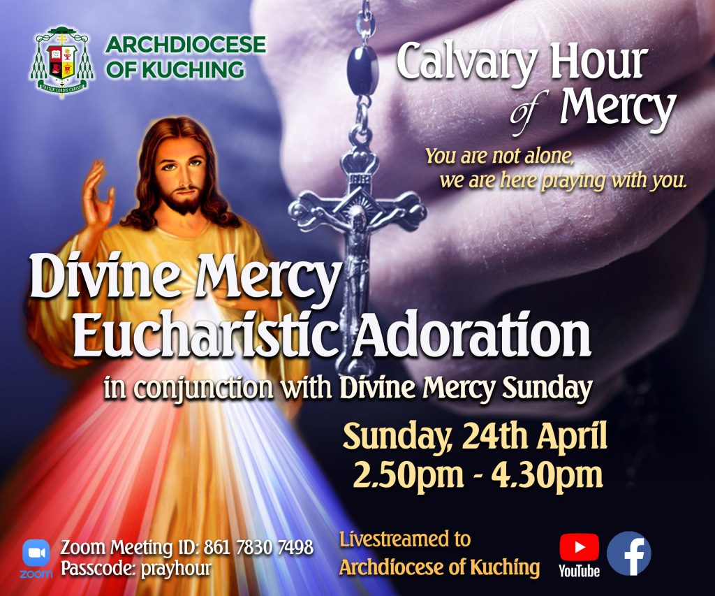 Divine Mercy Sunday: Divine Mercy Eucharistic Adoration - Today's ...