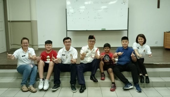 Commissioning of the 16th Kuching Company Boys’ Brigade at St Joseph’s ...