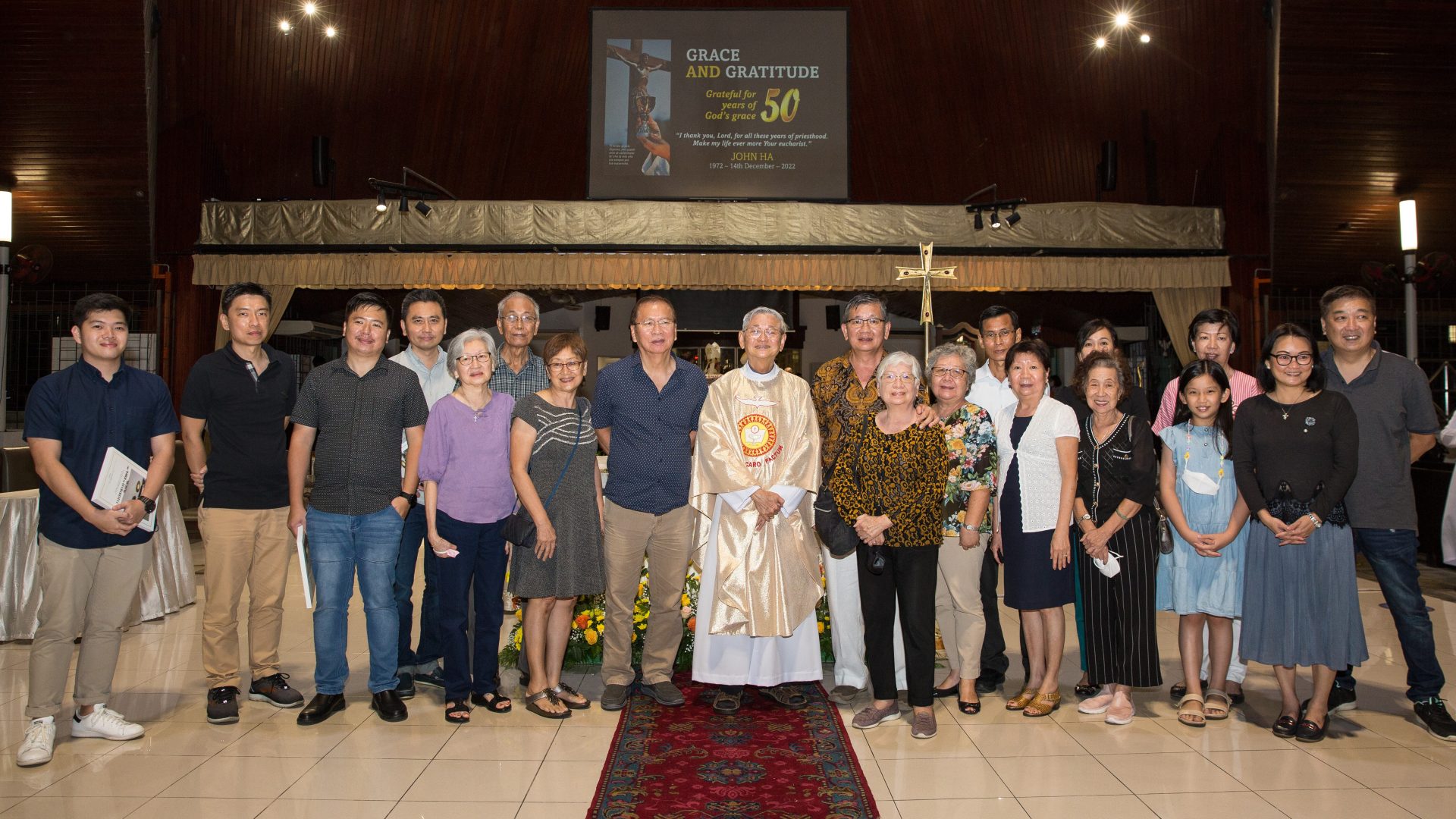 Archbishop Emeritus John Ha celebrates Sacerdotal Golden Jubilee ...