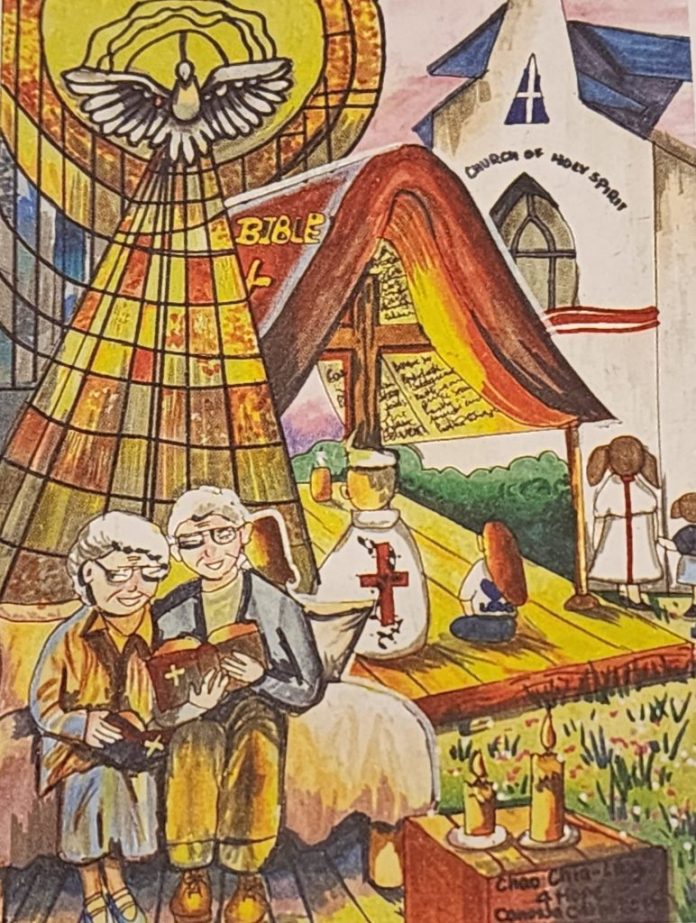 Students greet Pope Francis with art in Singapore - Today's Catholic Online