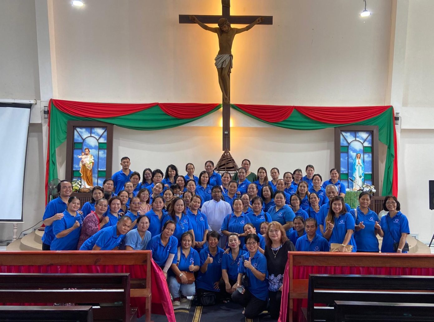 74 guru Sekolah Minggu Paroki Holy Spirit lawat Gereja St Augustine ...