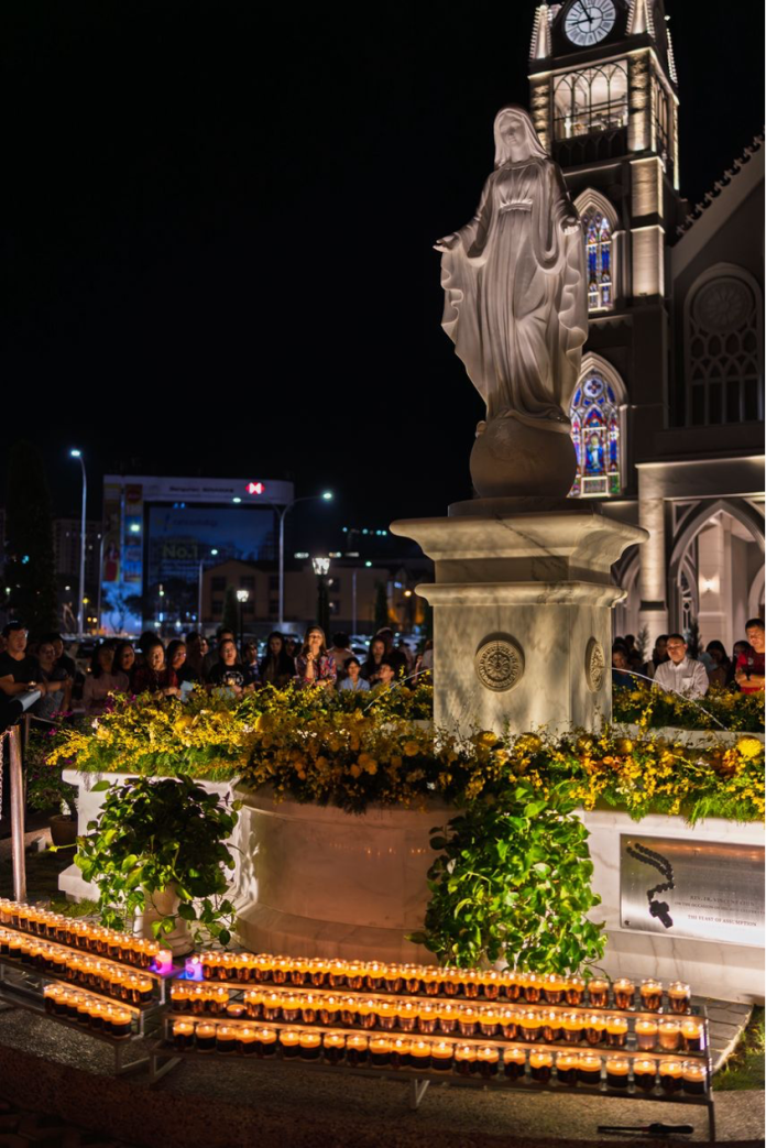Blessing of new Shrine of Our Lady of Immaculate Conception at St Peter ...